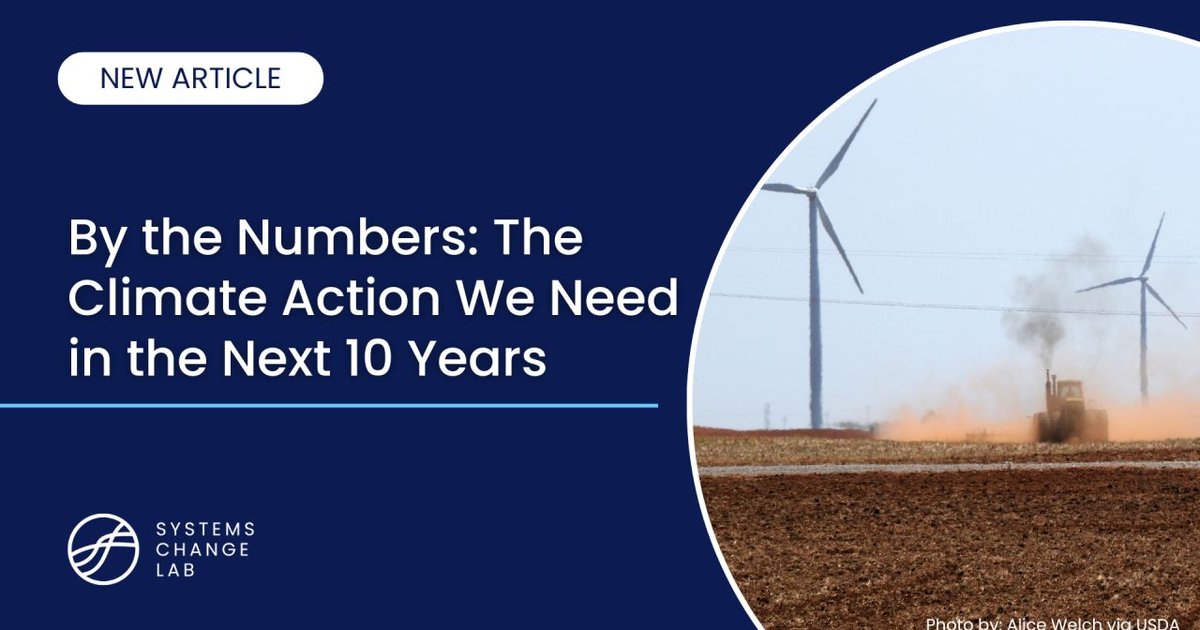 By the Numbers: The Climate Action We Need This Decade | Climate Action ...